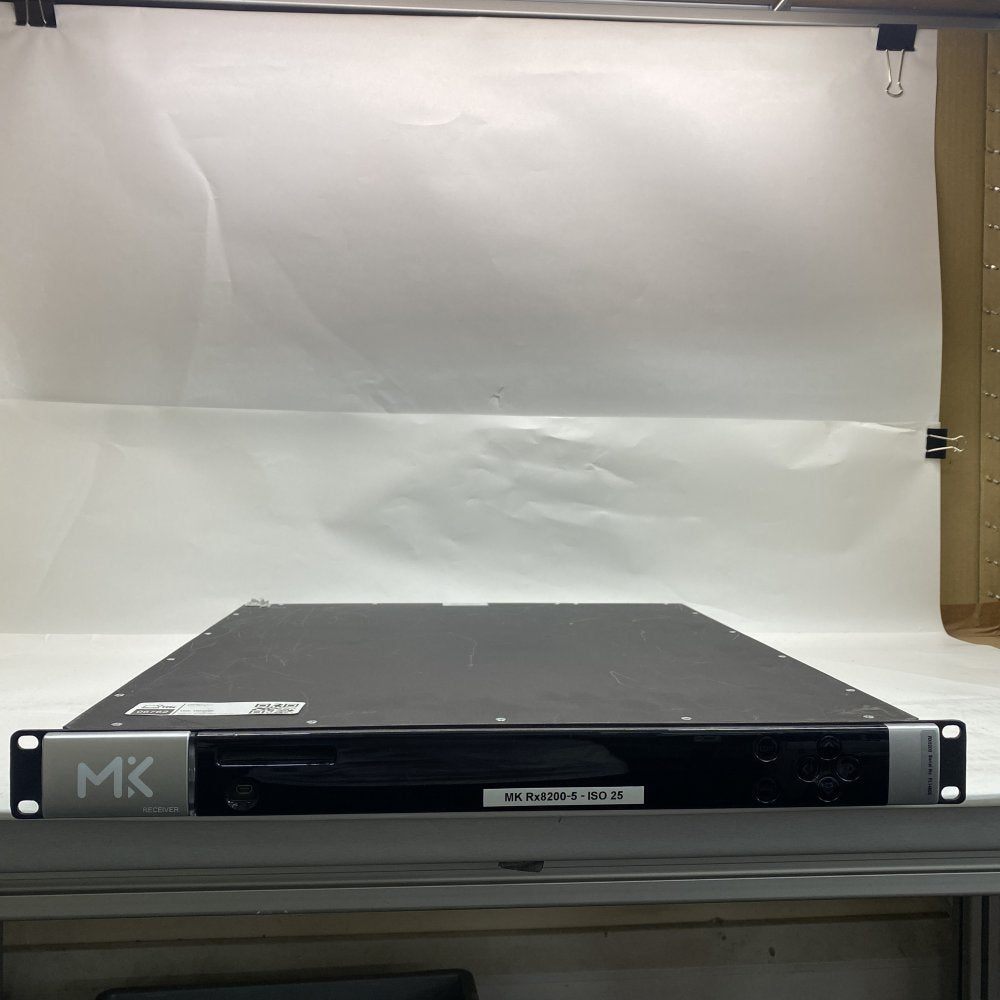 MK Rx8200-4 ISO24 Broadcast RF Receiver USB MiniUSB Rack-Mount Durable ...