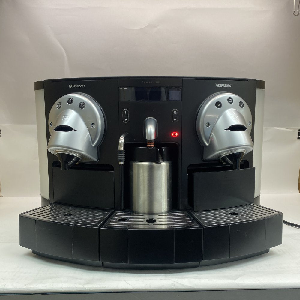 Professional Dual Head Capsule Espresso Machine Plumbed Nespresso Gemi ...
